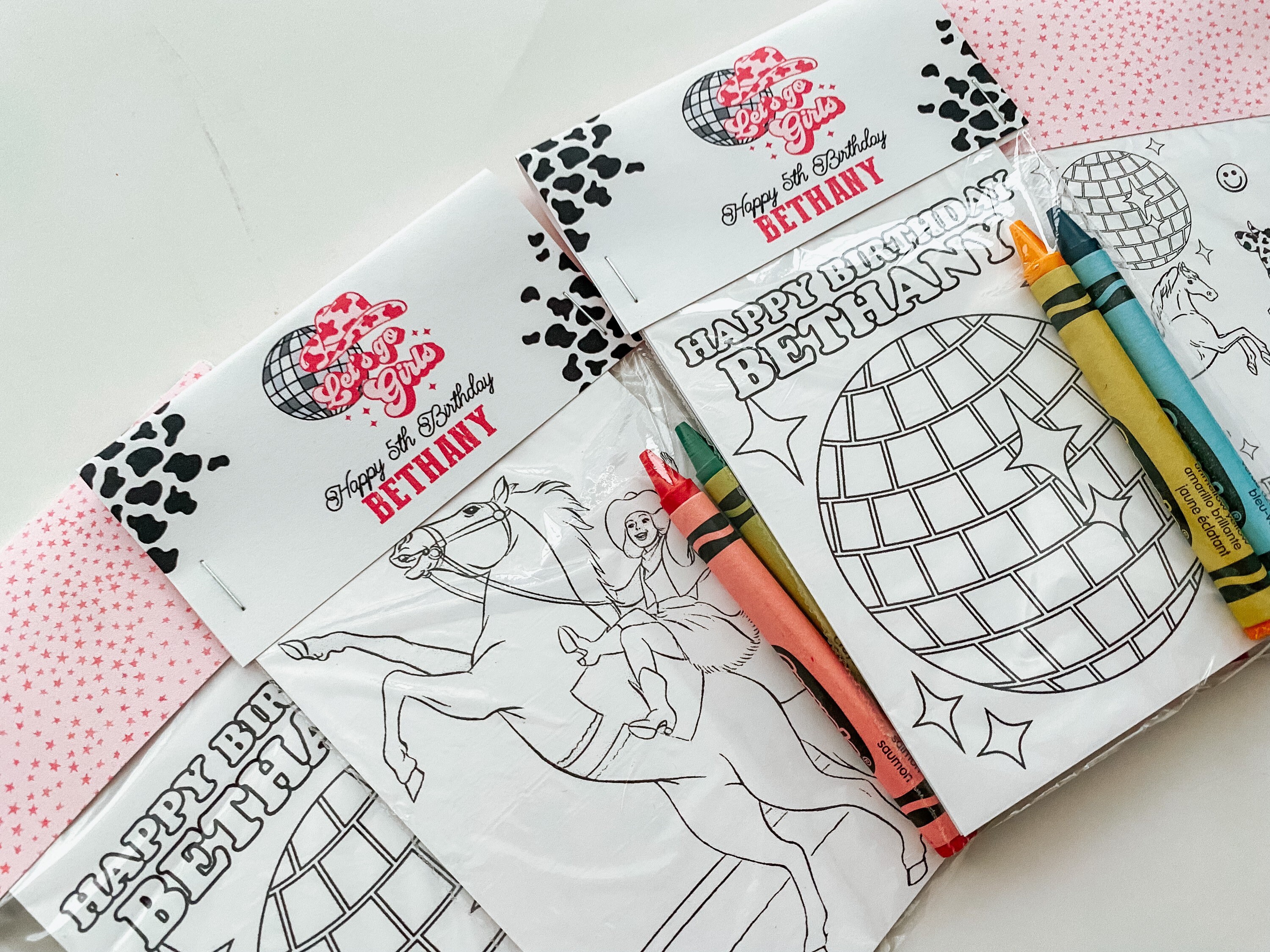 Lets Go Girls Birthday Party Favors Party Favor Mini - Etsy