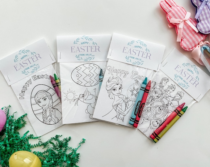 Boho Rainbow Birthday Party Favors Party Favor Mini Coloring - Etsy