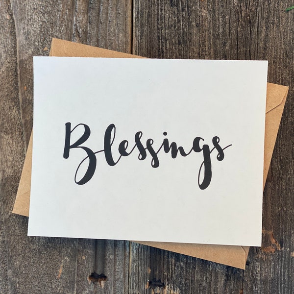 Blessing Cards - Etsy