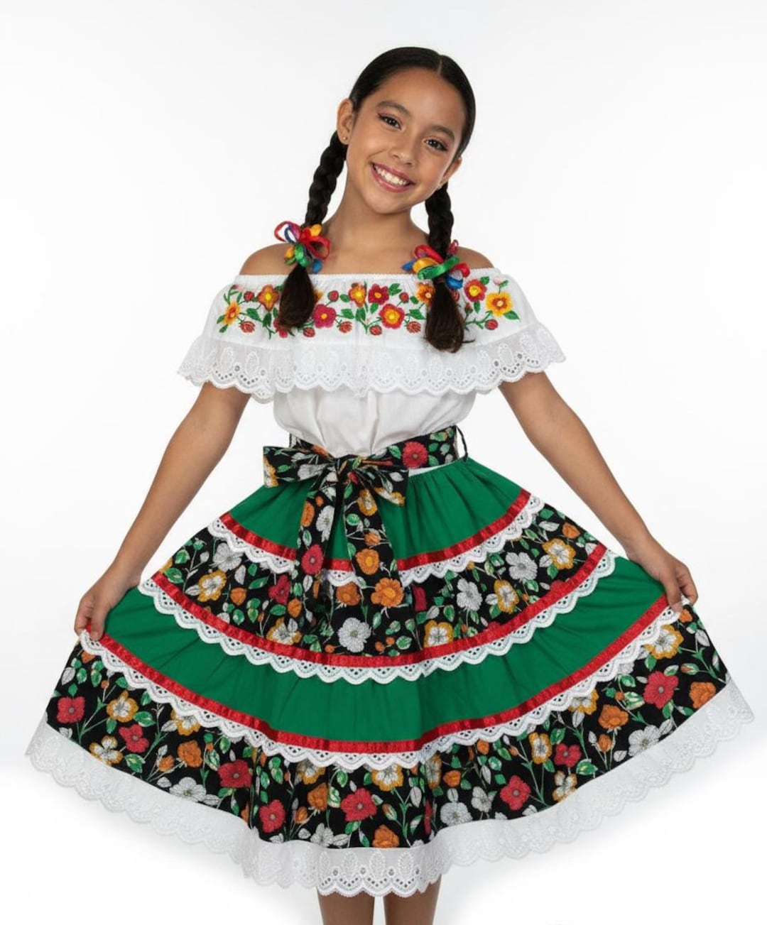 Fiesta Flor Dress 2-14 - Etsy