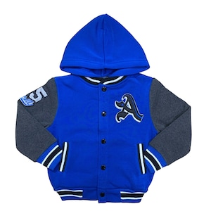 Boys Varsity Baseball Jacket Coat With Hoodie - Etsy