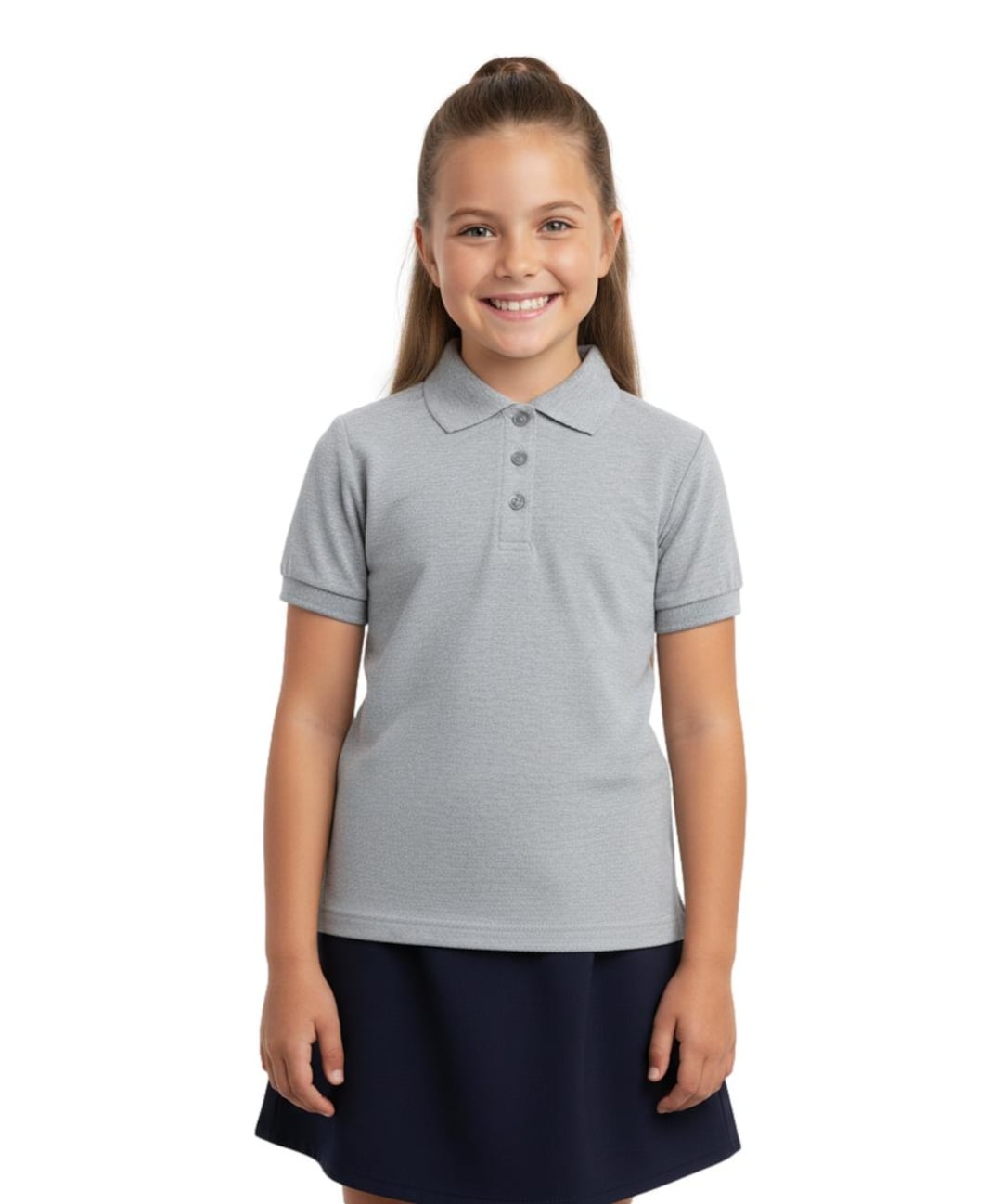 Unik Girl's Uniform Polo Shirt Short Sleeve GSU01 - Etsy