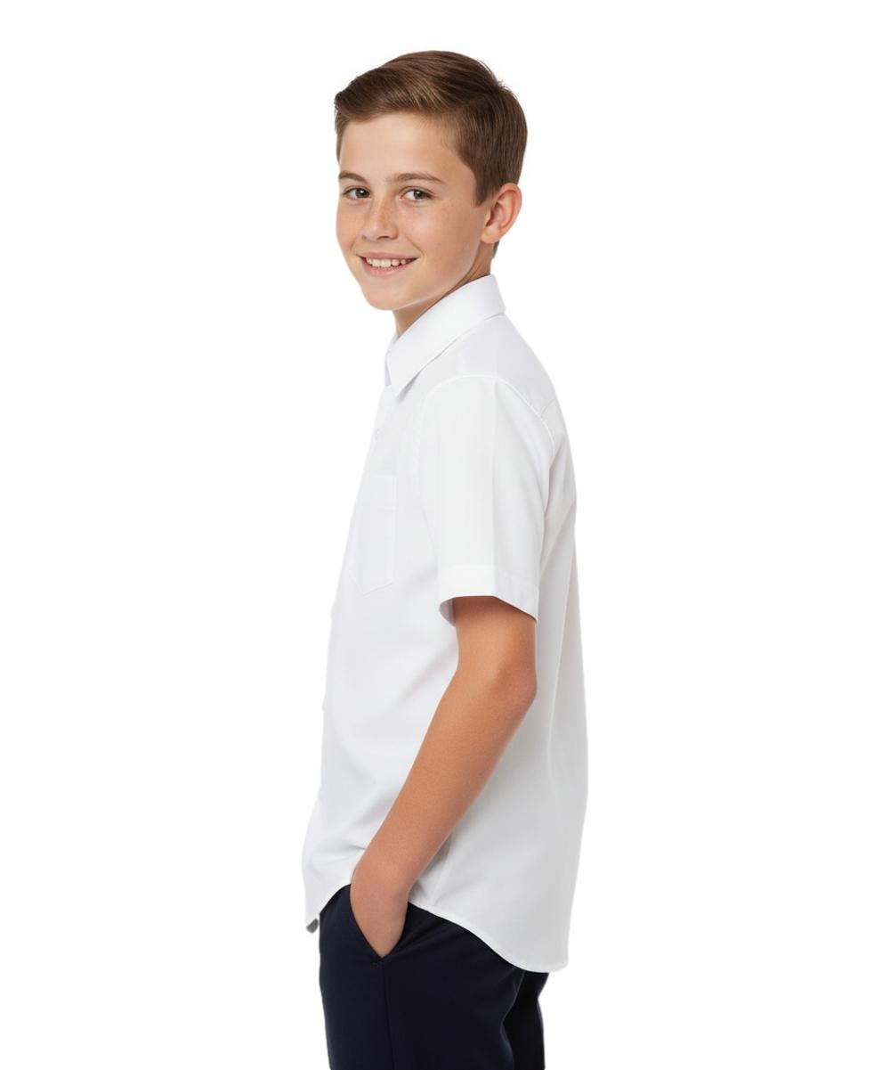Unik Button up Boys Uniform Shirt 5-12 - Etsy