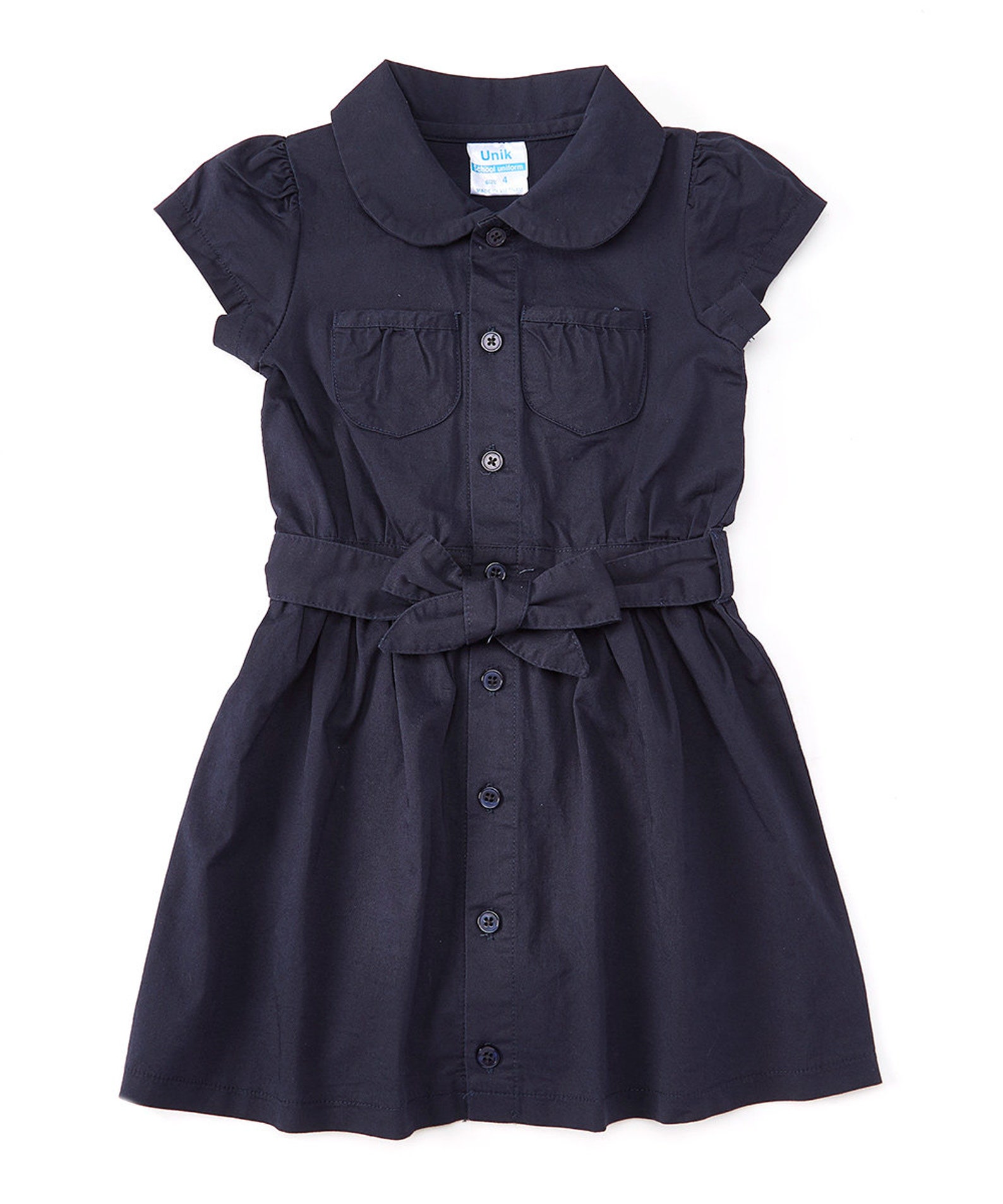 Uniform Button up Dress 4-12 - Etsy