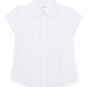 Unik Button up Girls Uniform Shirt 5-12 - Etsy