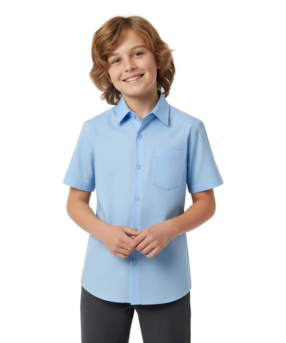 Unik Button up Boys Uniform Shirt 5-12 - Etsy