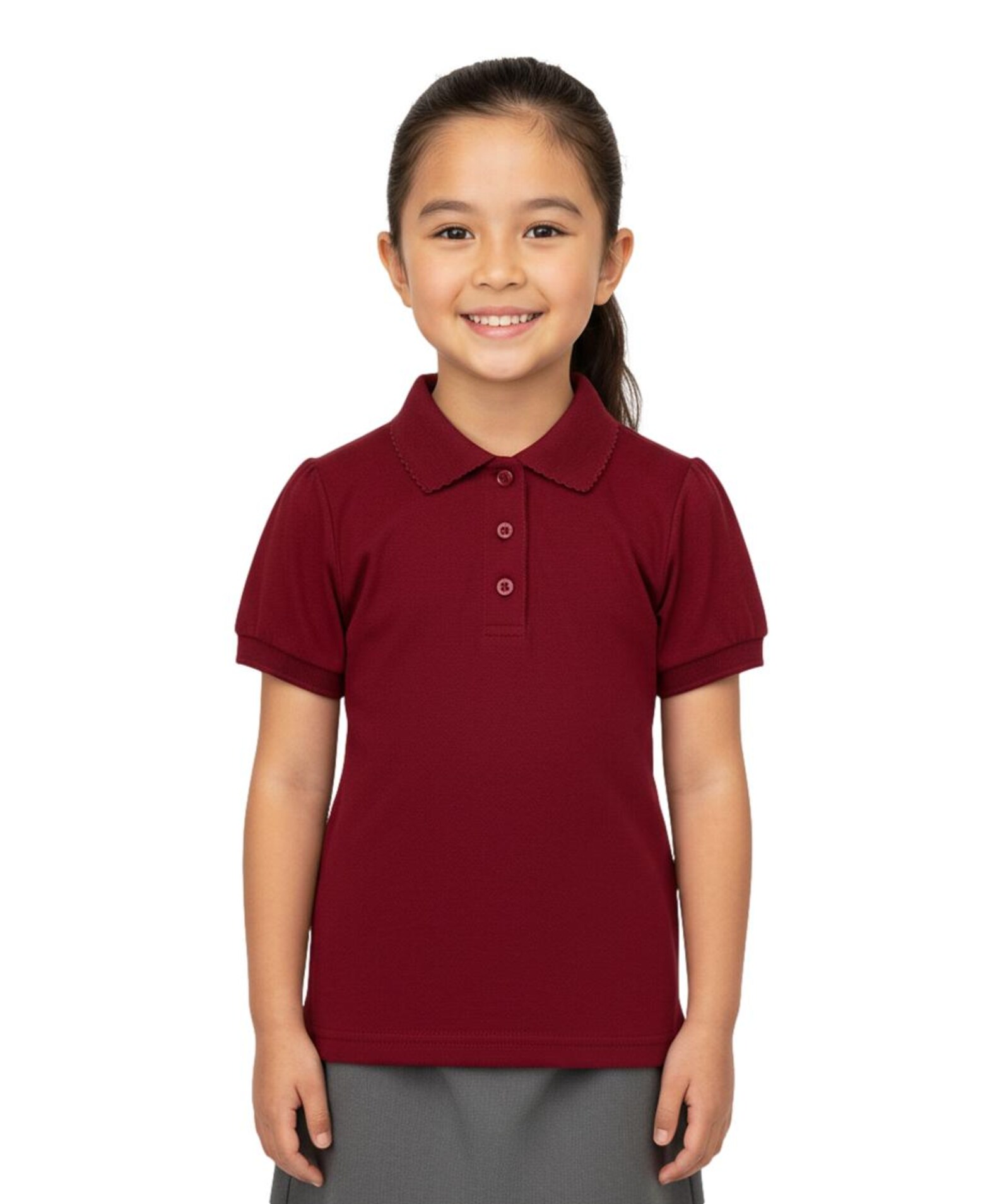Unik Girl's Uniform Polo Shirt Short Sleeve GSU01 - Etsy
