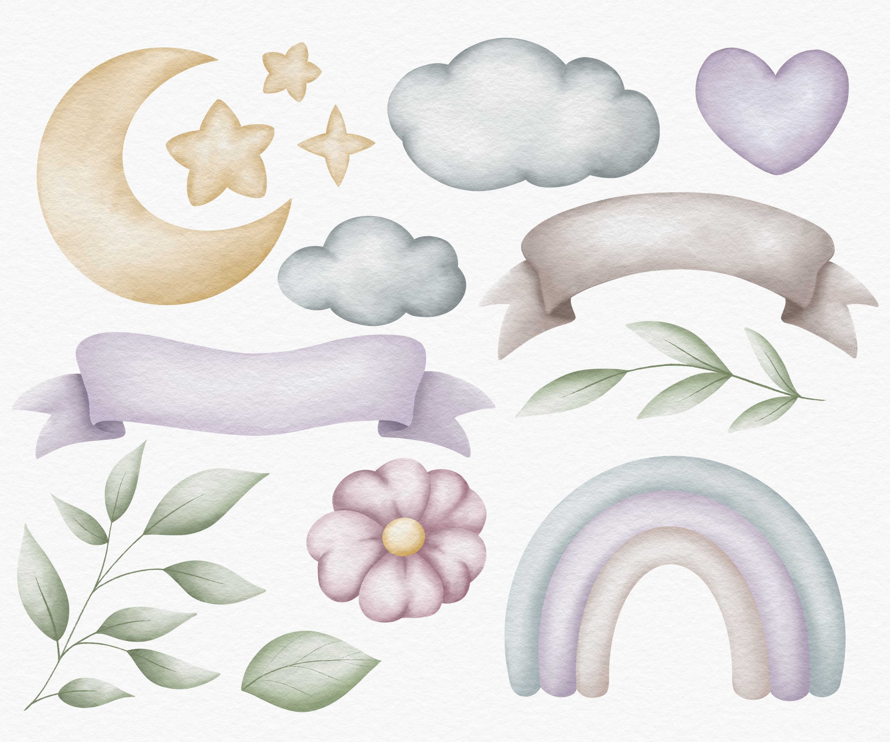 Dragons Watercolor Clipart, Cute Dragon PNG, Nursery Wall Art, Boys ...