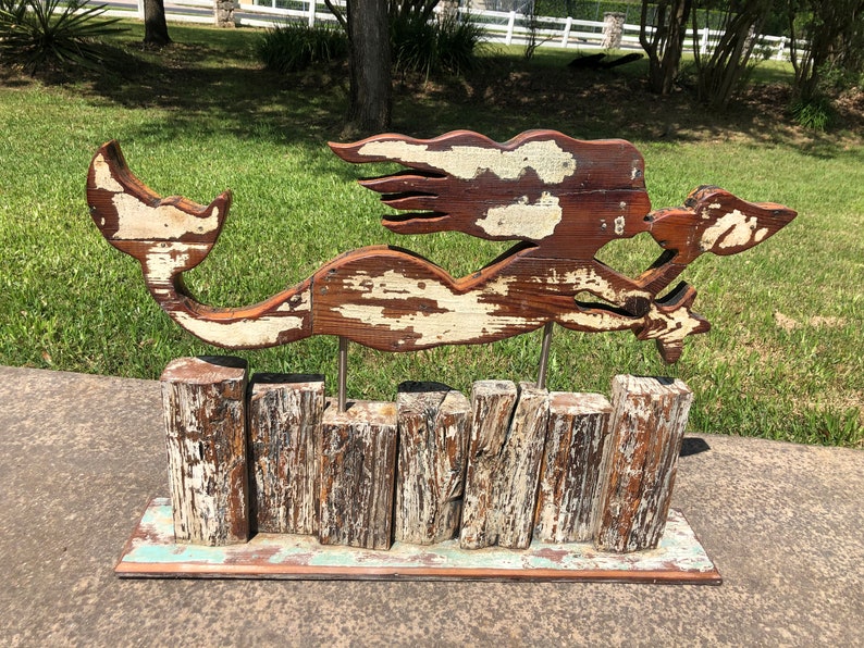 Reclaimed Wood Mermaid Chippy Pine 3FT Long - Etsy