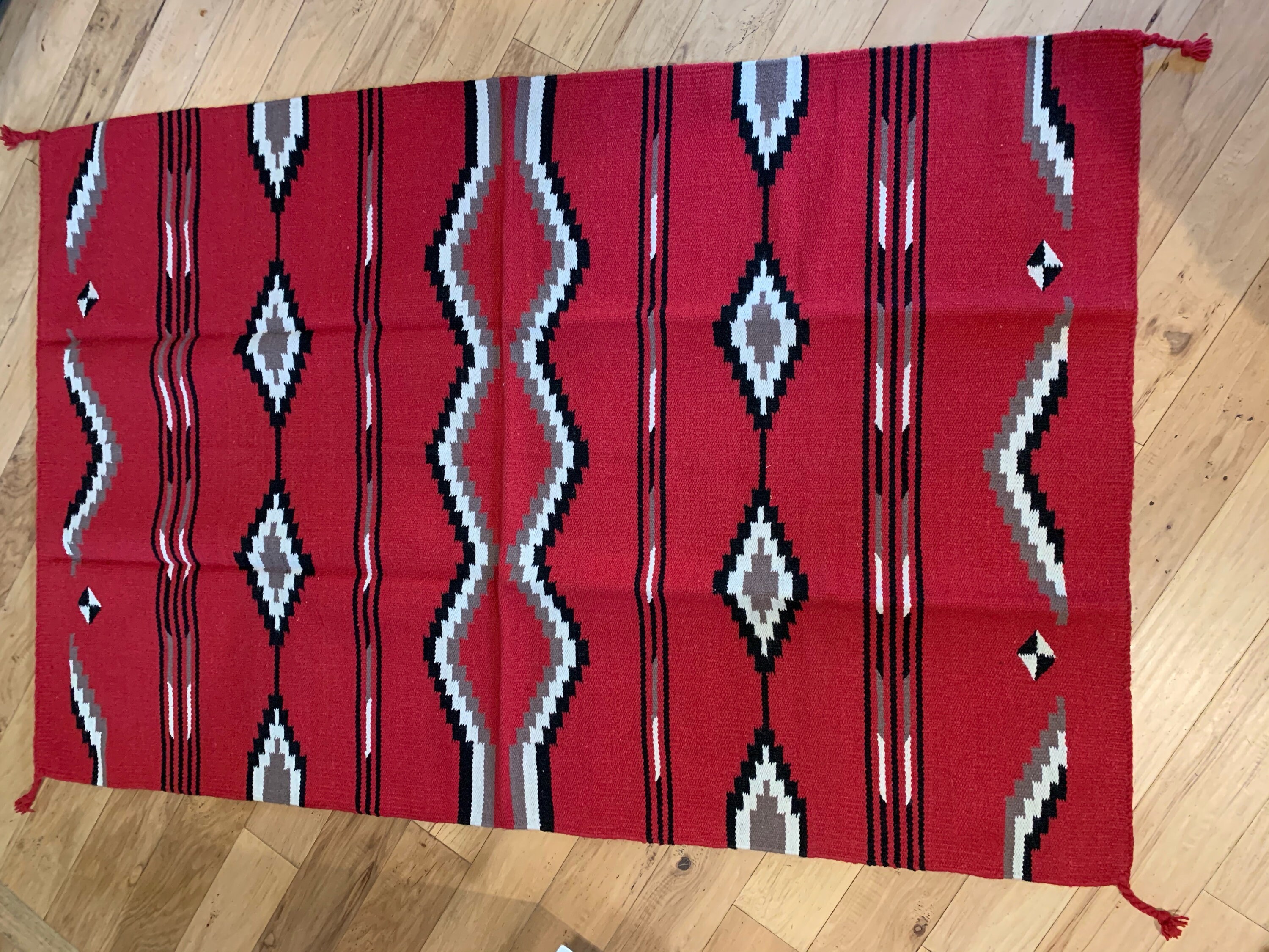 Navajo Inspired Southwest Kilim Wool Rug 32 X 64 - Etsy