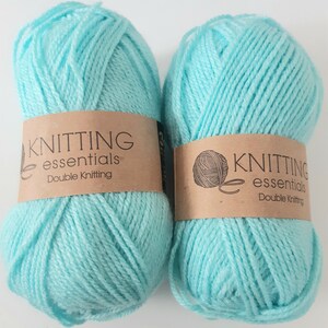 DK Baby Wool Soft Yarn Knitting Essentials Soft Wool Pink Sparkles Yarn ...