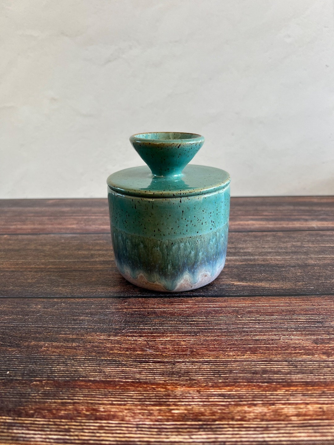 Mermaid Butter Crock 1 - Etsy