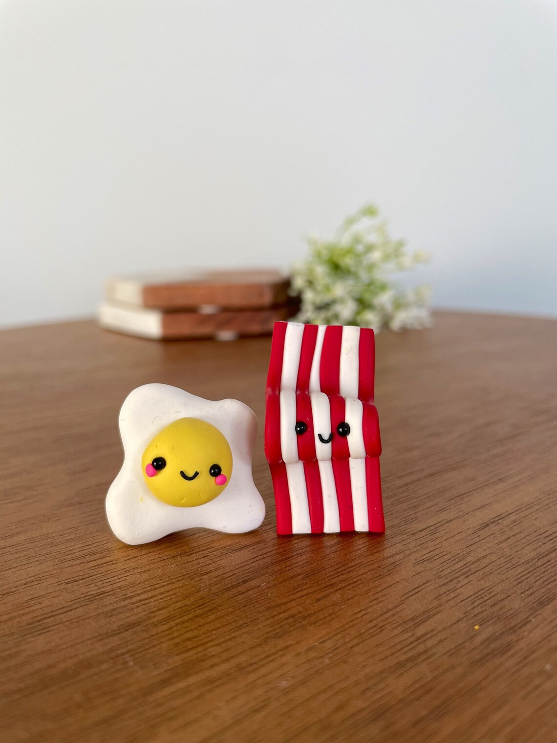 Breakfast Food Fridge Magnets Egg Bacon Magnets Sunny - Etsy