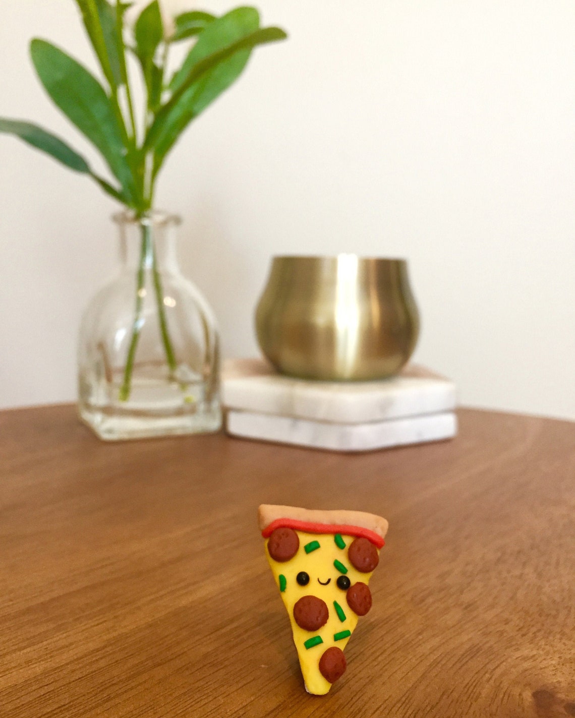 Miniature Pizza Magnet| Pizza Lover Gifts| Magnetic Board Office Decor ...