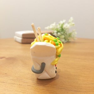 Chinese Takeout Box Magnet Noodles Magnet Takeout Food Gift Polymer ...