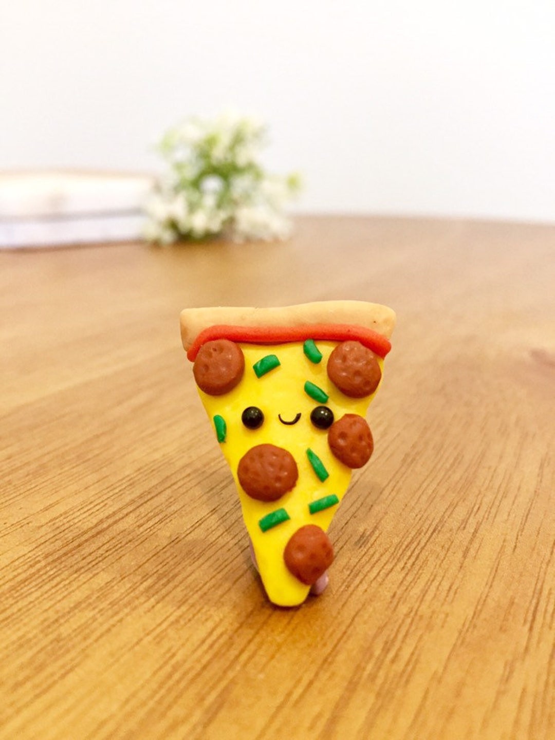 Miniature Pizza Magnet| Pizza Lover Gifts| Magnetic Board Office Decor ...