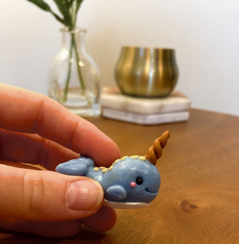 Blue Narwhal Locker Fridge Magnets Locker Decorations Fun | Etsy