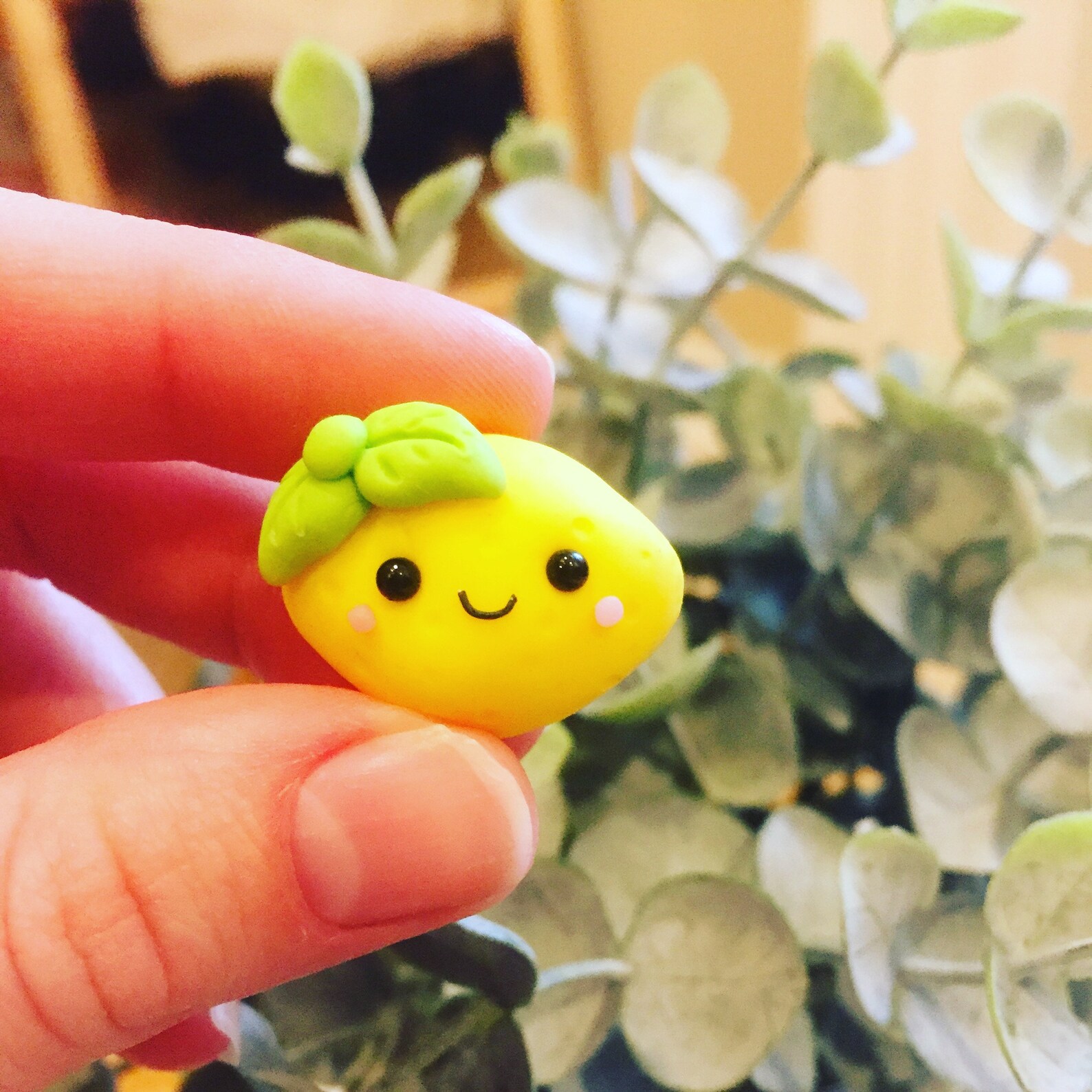 Lemon Magnet| Fruit Refrigerator Magnet| Yellow Fridge Magnets| Polymer ...