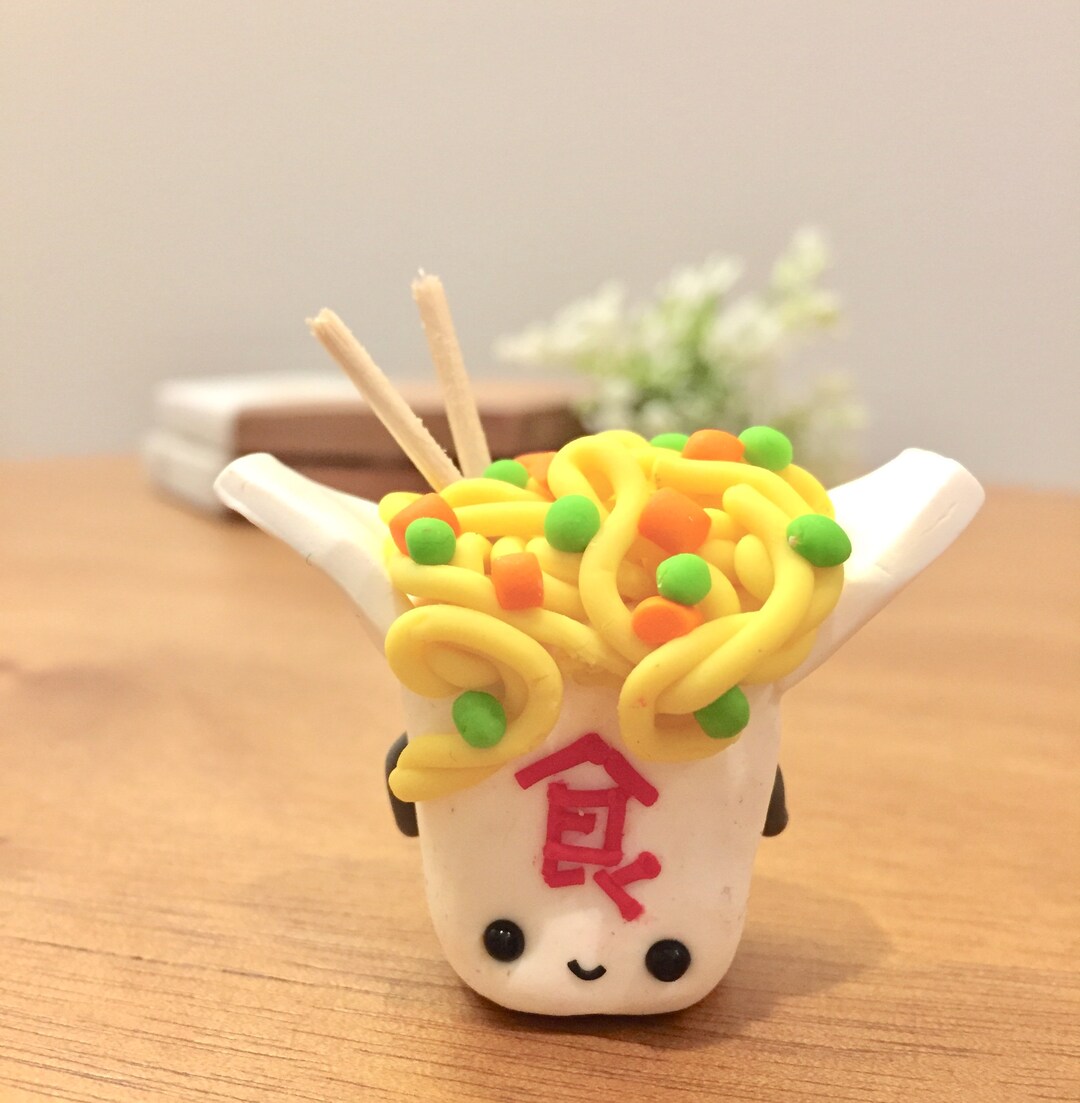 Chinese Takeout Box Magnet Noodles Magnet Takeout Food Gift Polymer ...