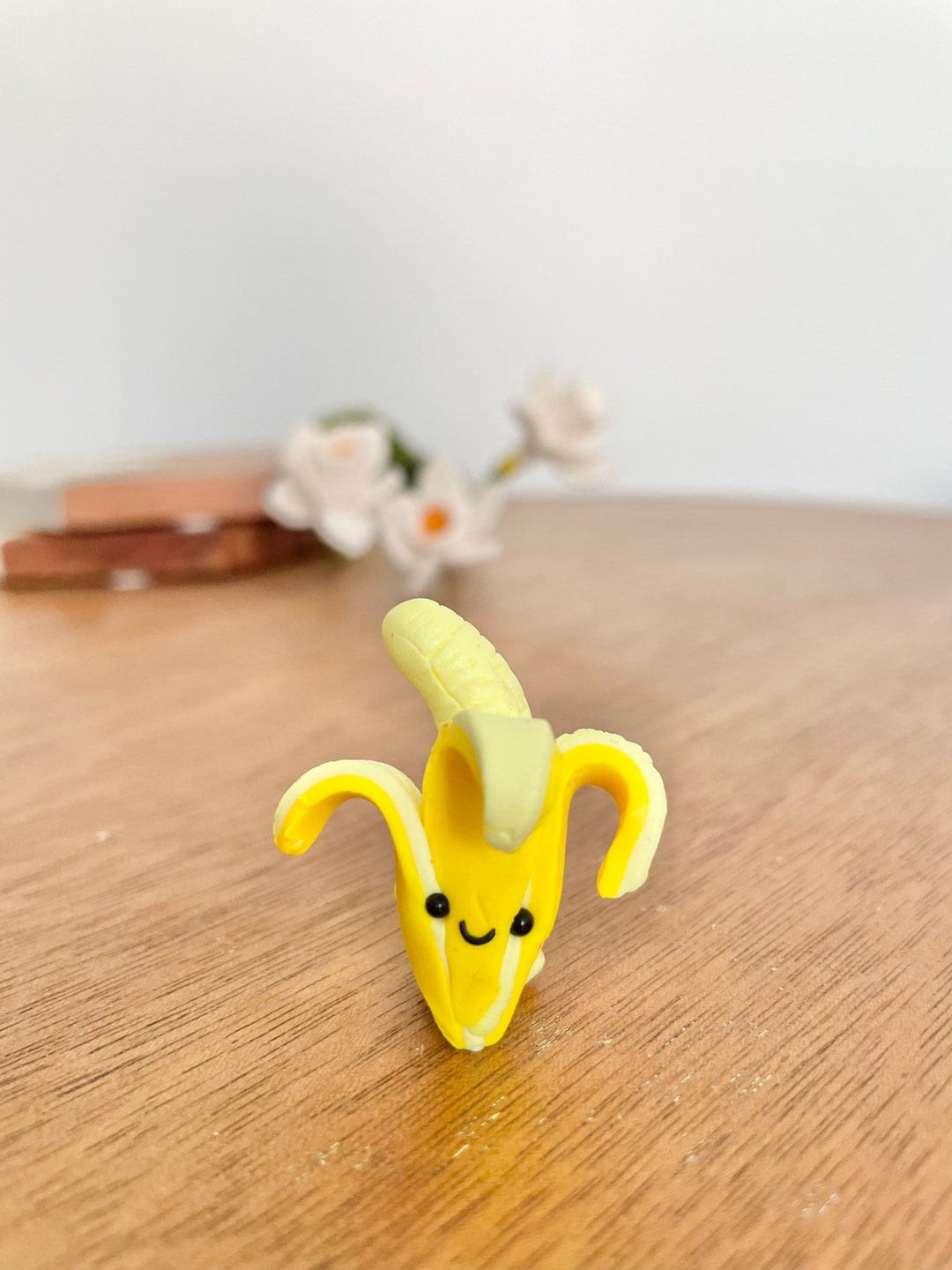 Banana Food Magnet, Cute Gift Idea, Fridge Decor, Clay Fruit Magnets ...