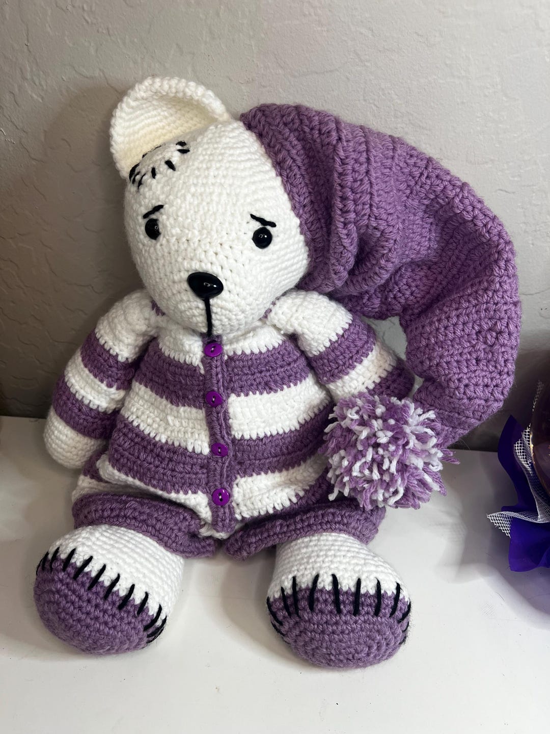 Sleepy Time Bear - Etsy