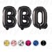 BBQ Barbecue Balloons 16inch Air Fill Only Foil Balloons | Etsy