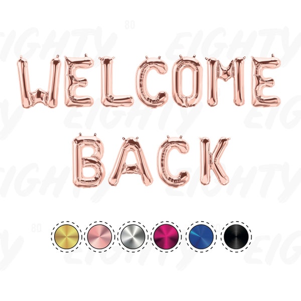 Welcome Back to Work Balloons - Etsy