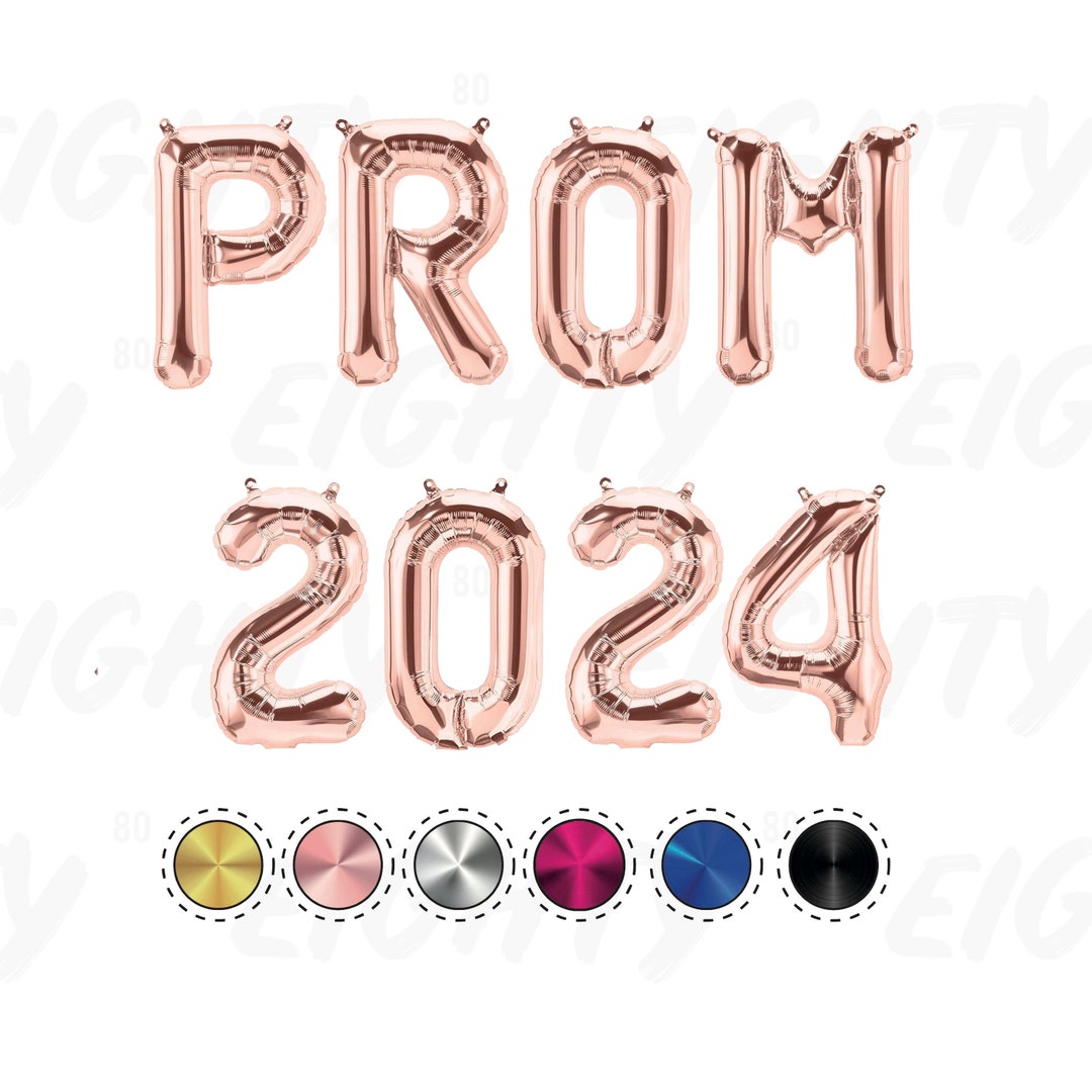 Prom or Prom 2025 - 16inch Foil Balloons - NO HELIUM - Etsy