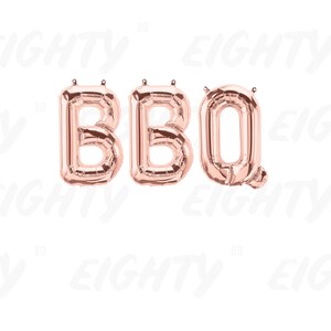 BBQ - Barbecue Balloons - 16inch Air Fill Only Foil Balloons - NO ...