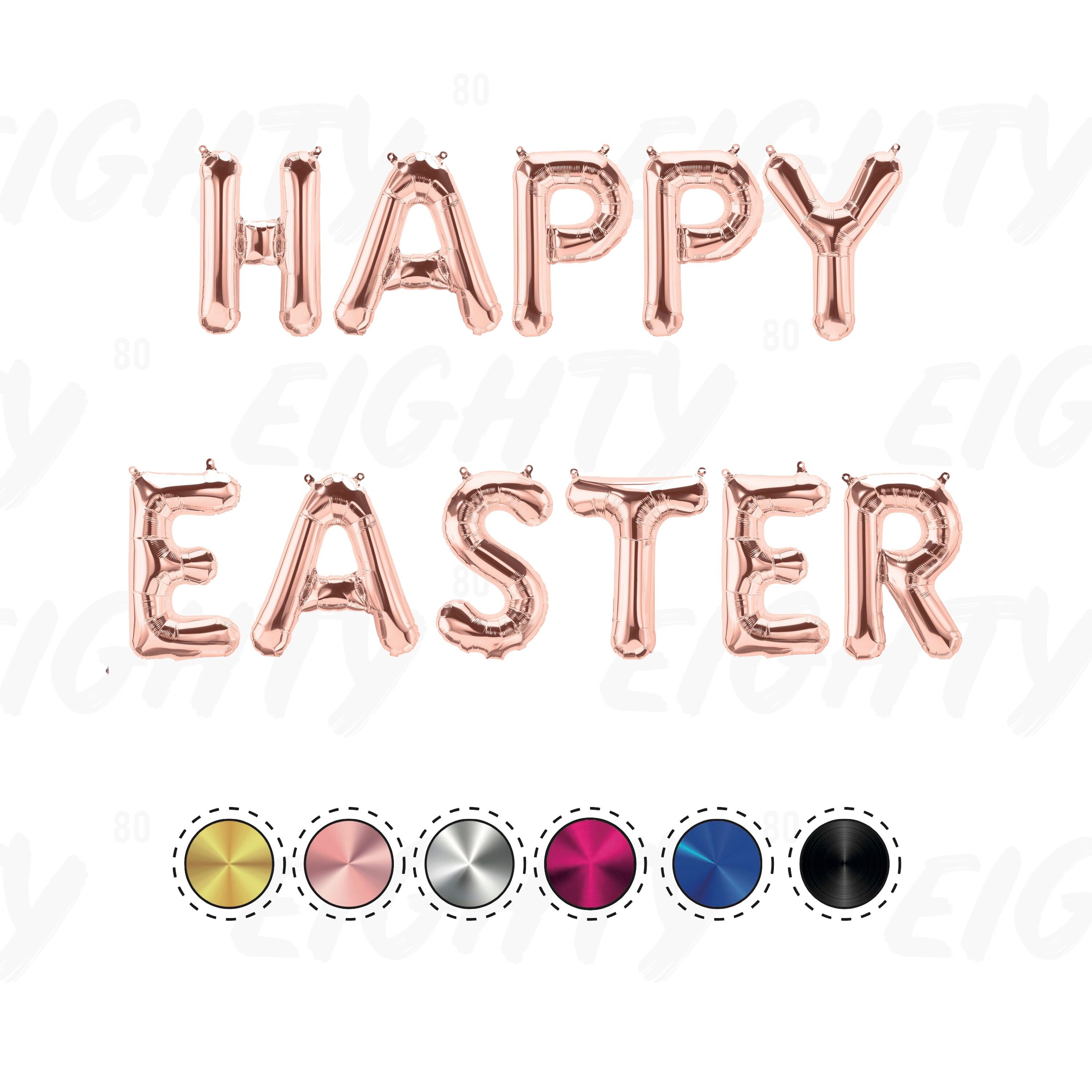 Happy Easter Balloons 16inch Balloons Air Balloons NO | Etsy