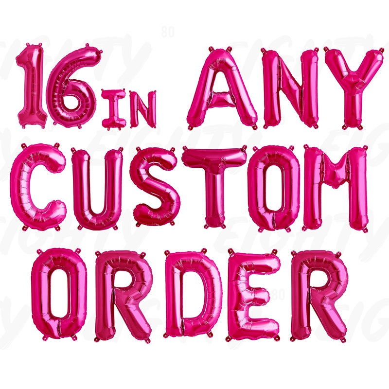 Hot Pink Banner - Etsy