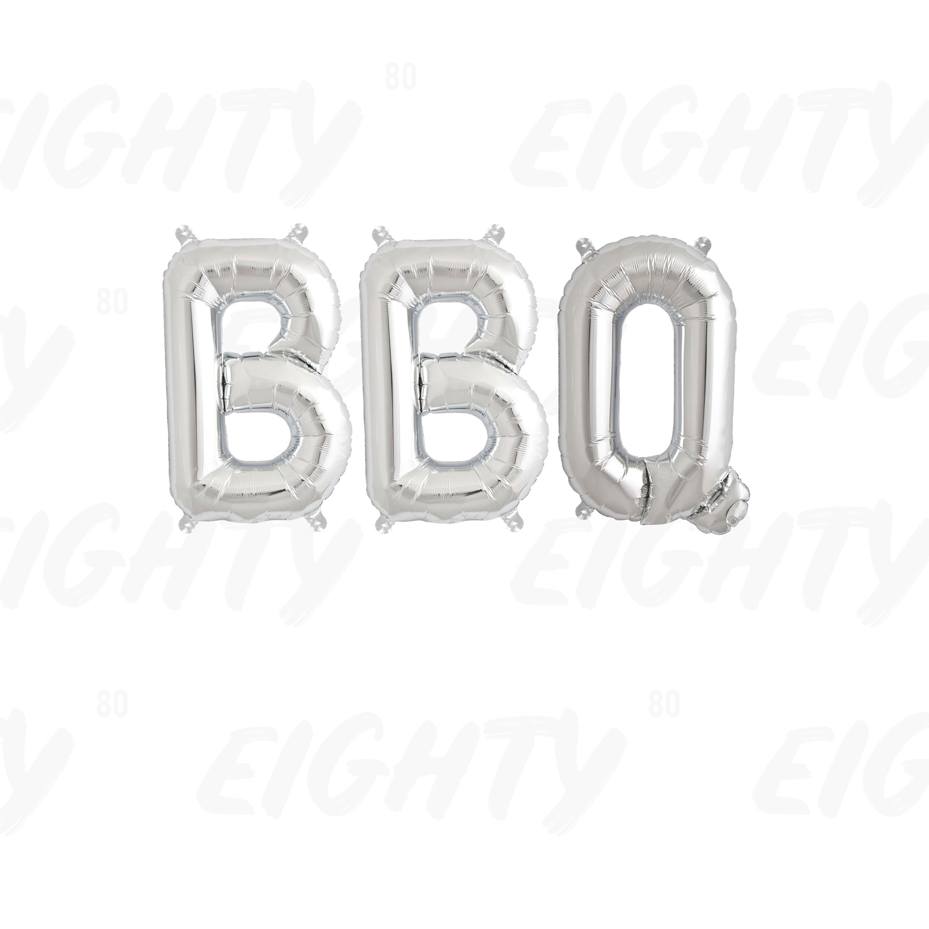 BBQ Barbecue Balloons 16inch Air Fill Only Foil Balloons - Etsy UK