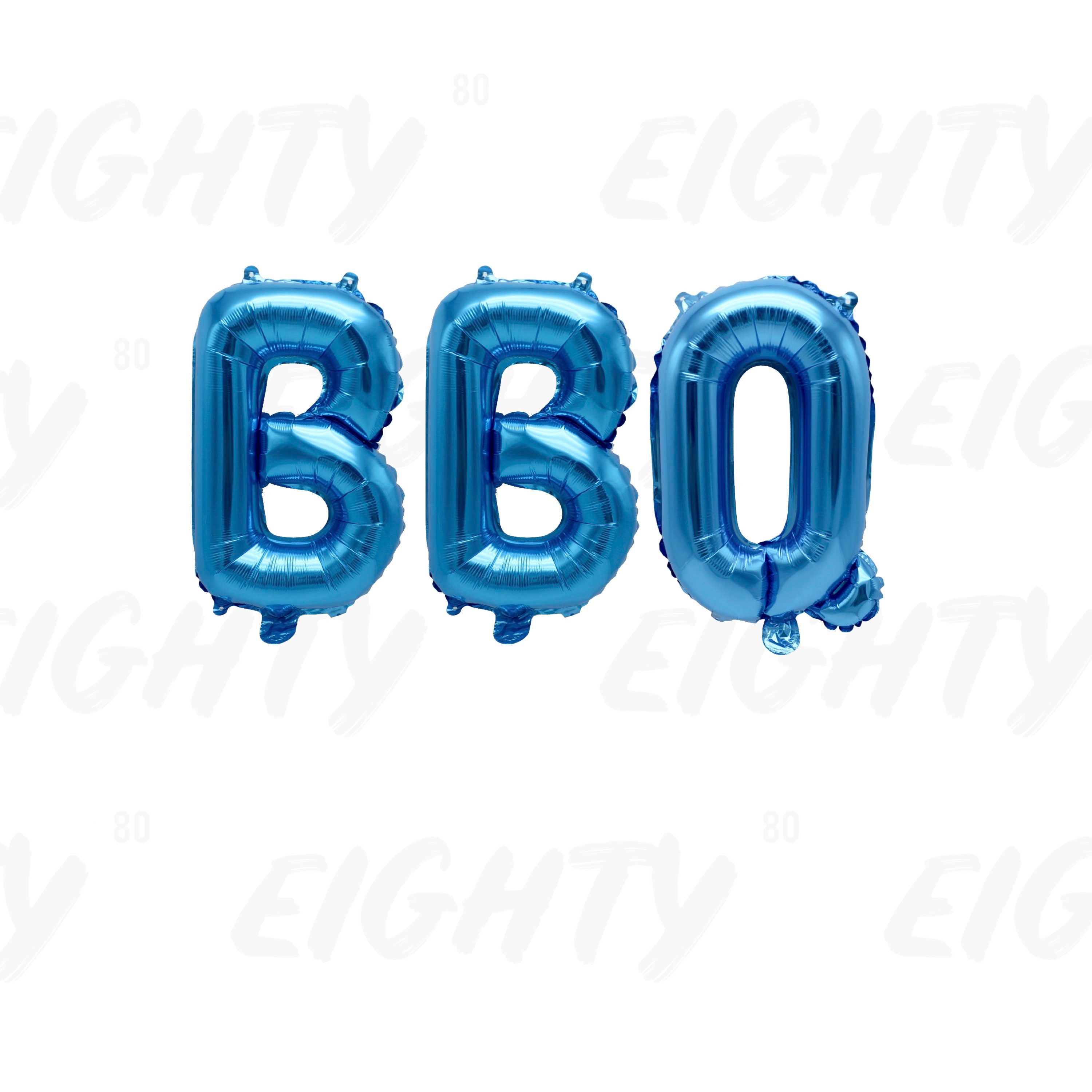BBQ Barbecue Balloons 16inch Air Fill Only Foil Balloons - Etsy UK