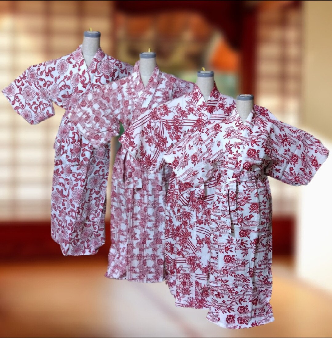 Yukata Robe With Obi Belt for Women / Loungewear - Etsy