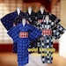 Kasuri Pattern Kimono / Made of Wool - Etsy