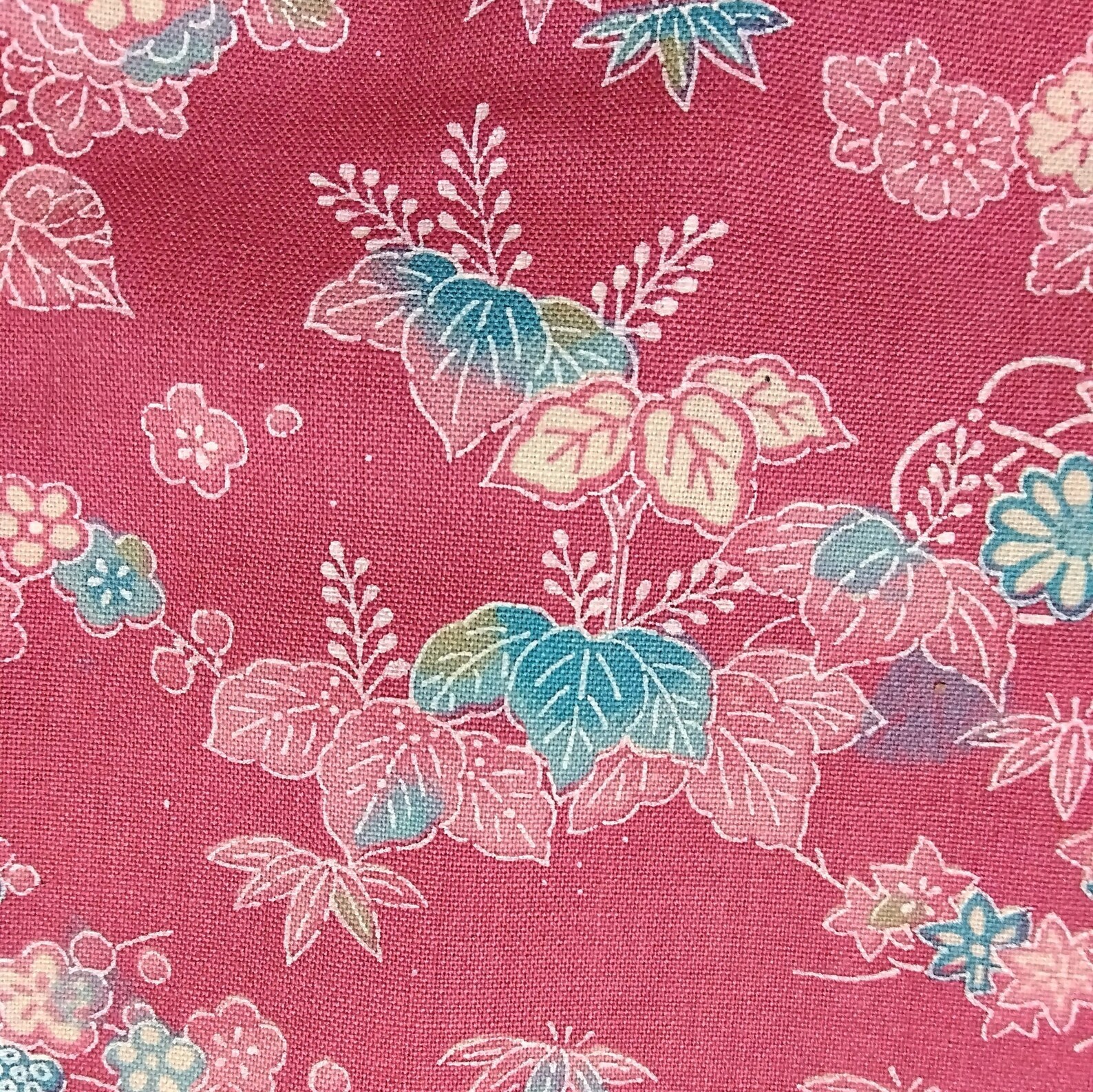 Bingata Pattern Kimono / Japanese S-size / Wool - Etsy