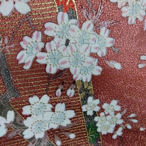 Beautiful Sakura Pattern Kimono / Silk - Etsy