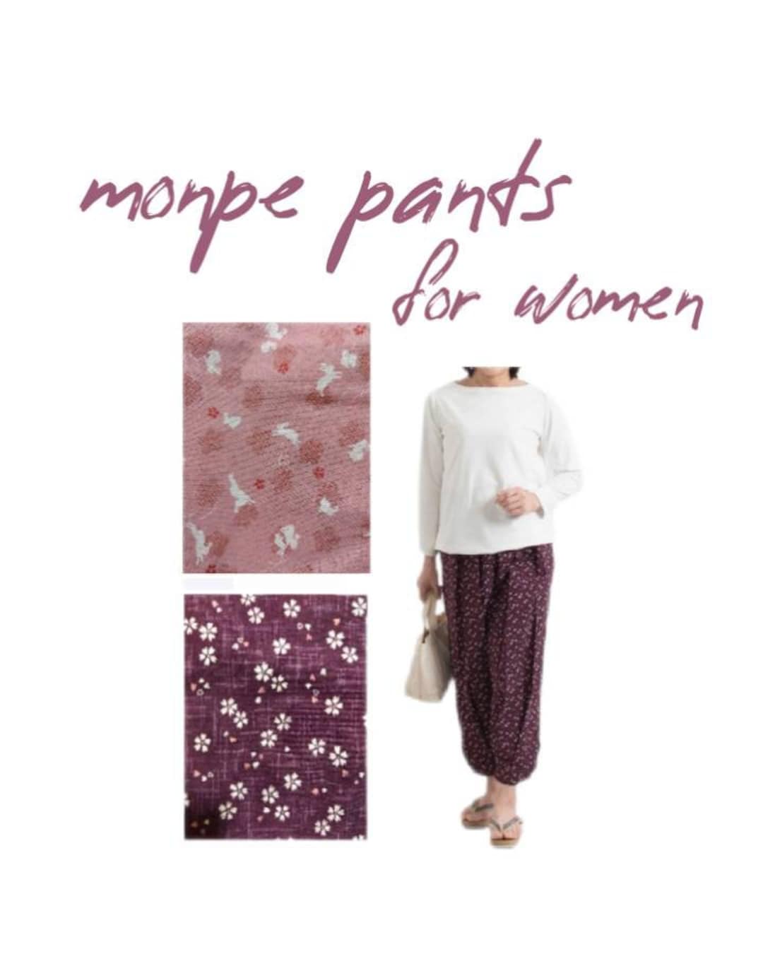 Monpe / Japanese Work Pants for Women - Etsy