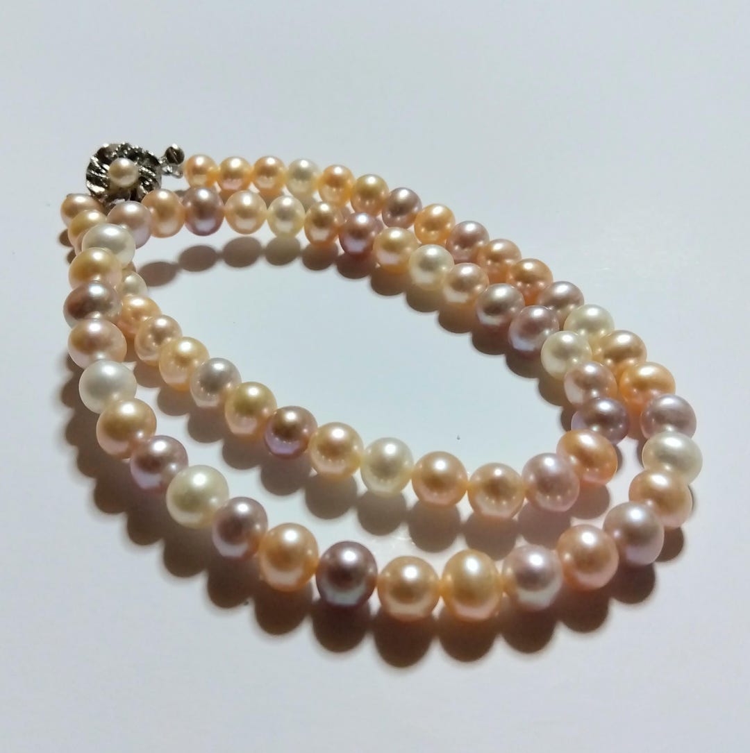 Ryukyu Pearl Necklace, Okinawa Pearl / Grown in "ishigaki Island ...