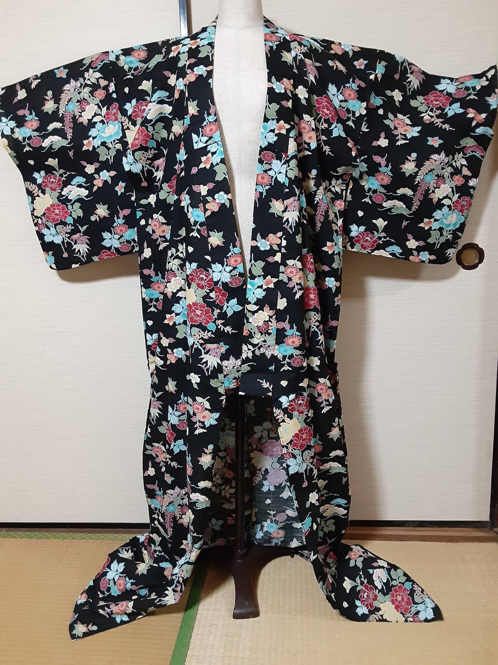 Okinawa Bingata Pattern Yukata - Etsy
