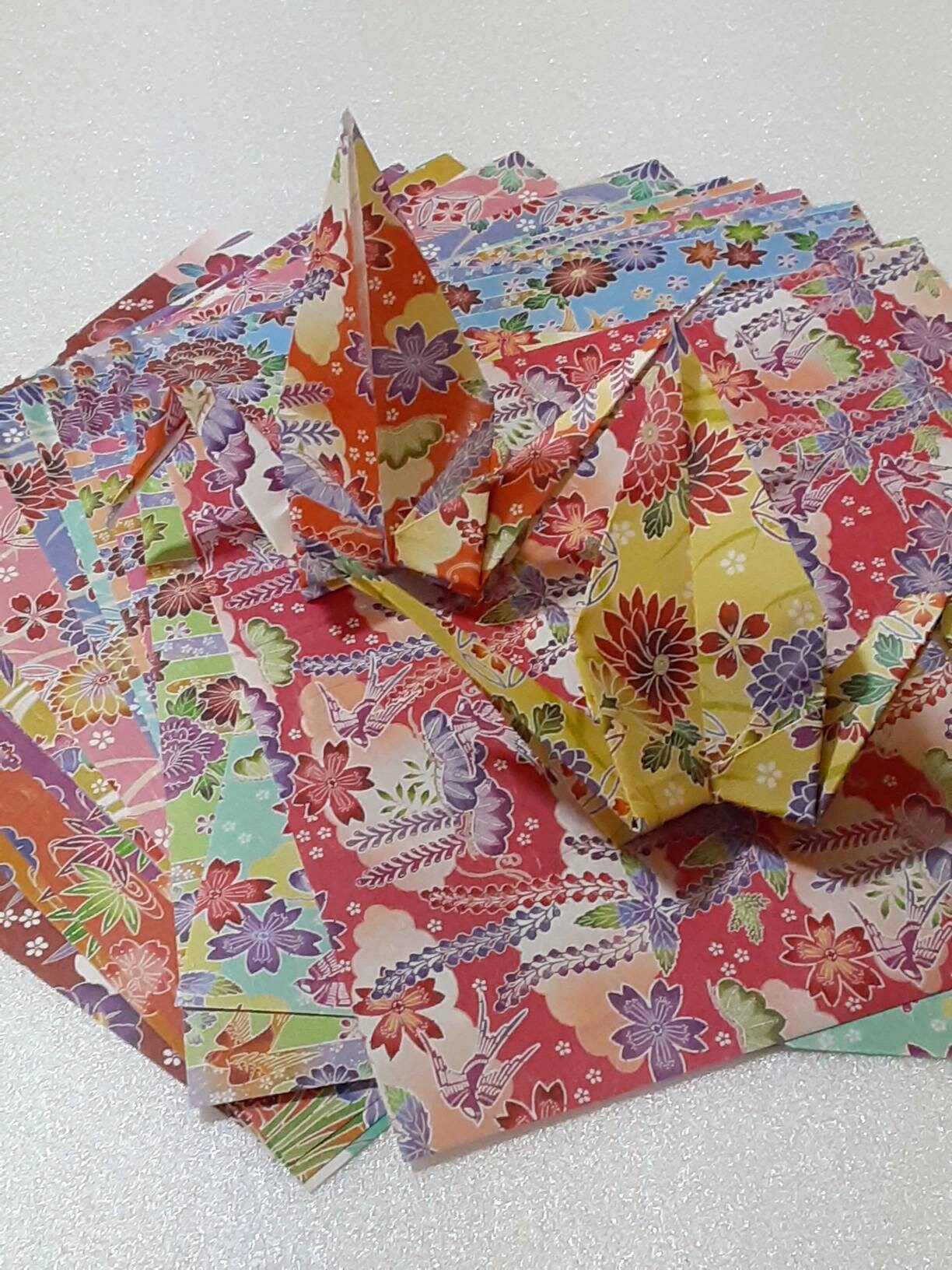 Okinawa Bingata (okinawa Bingata) Origami / Japanese Paper - Etsy
