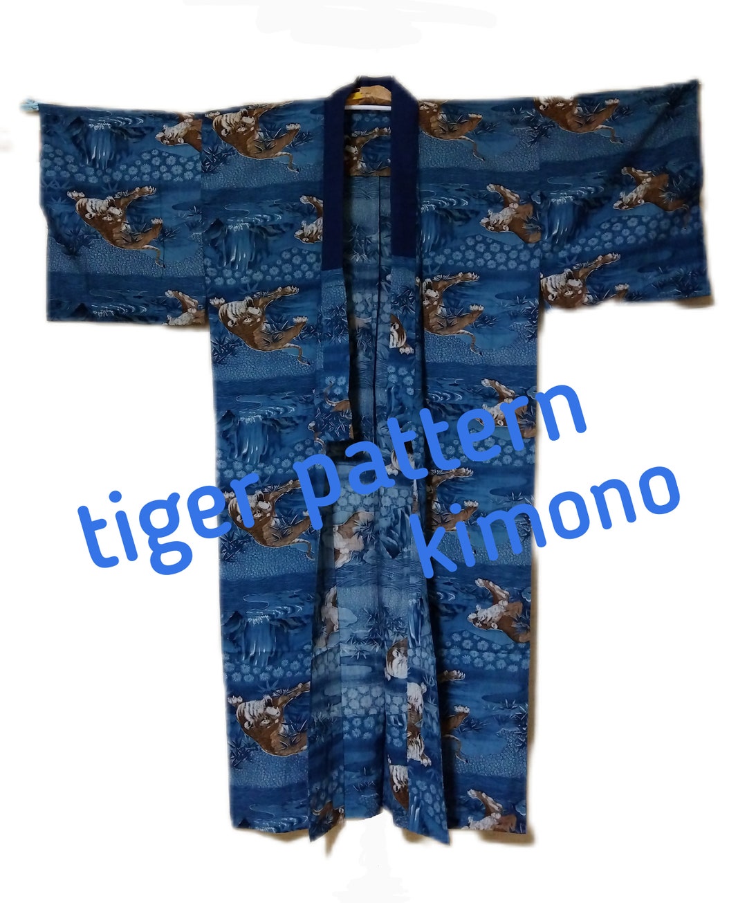 Cool Tiger Pattern Kimono for Men / Juban - Etsy