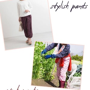 Monpe / Japanese Work Pants for Women - Etsy