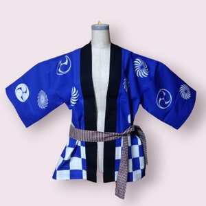 Set of Happi Jacket, Obi Belt, and Towel / "matsuri" Festival - Etsy