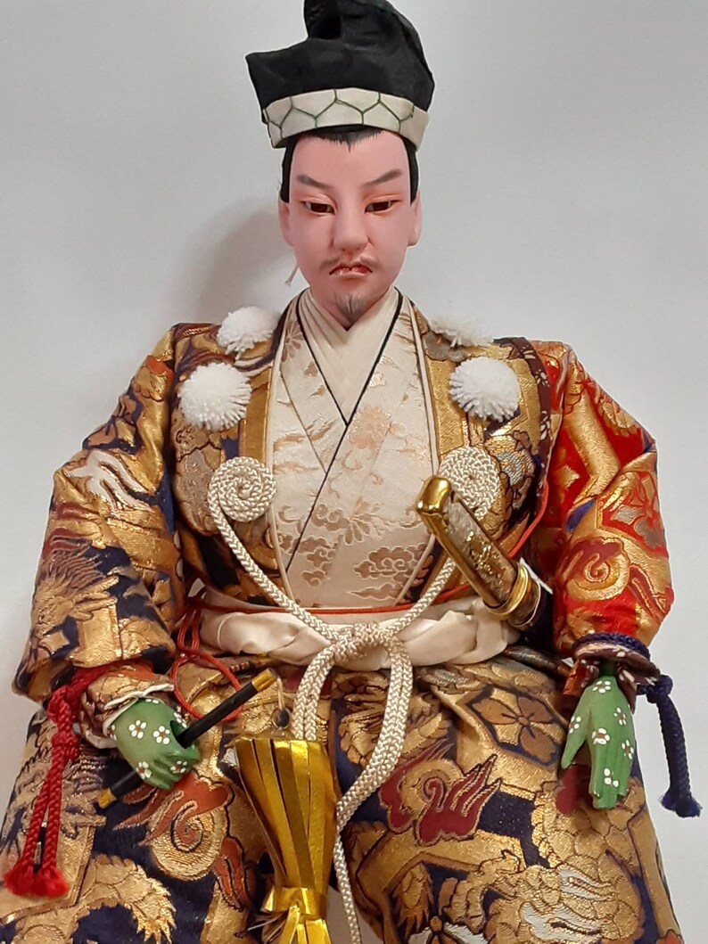 Antique Samurai Doll - Etsy