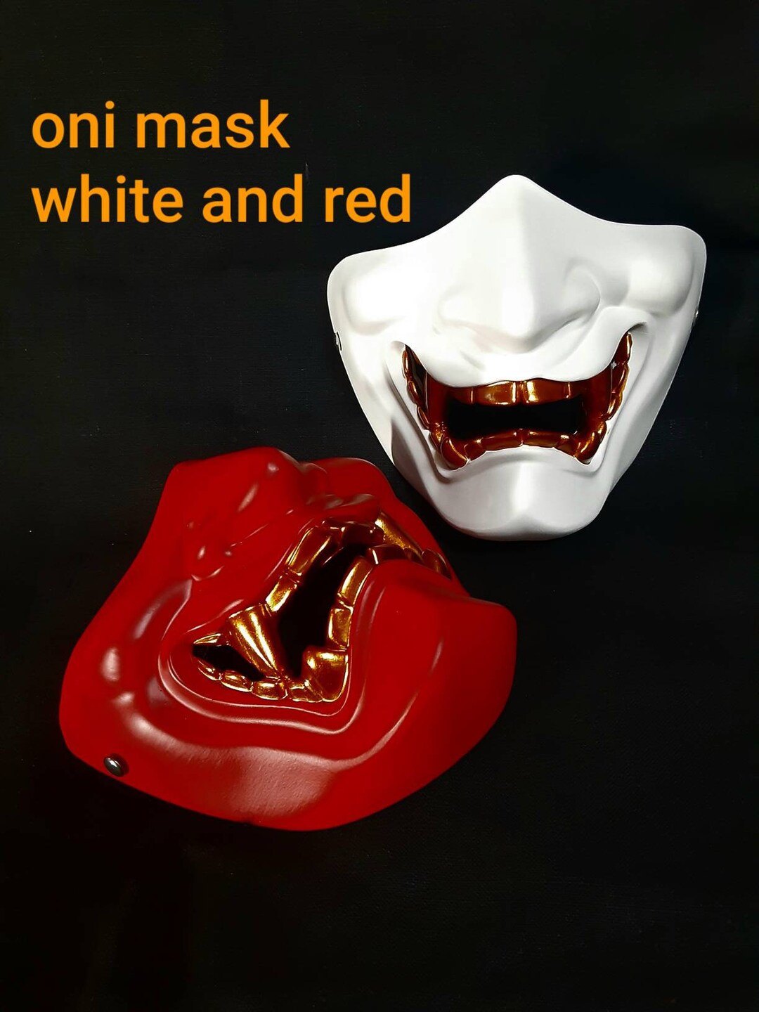 Oni Mask / Wearable - Etsy