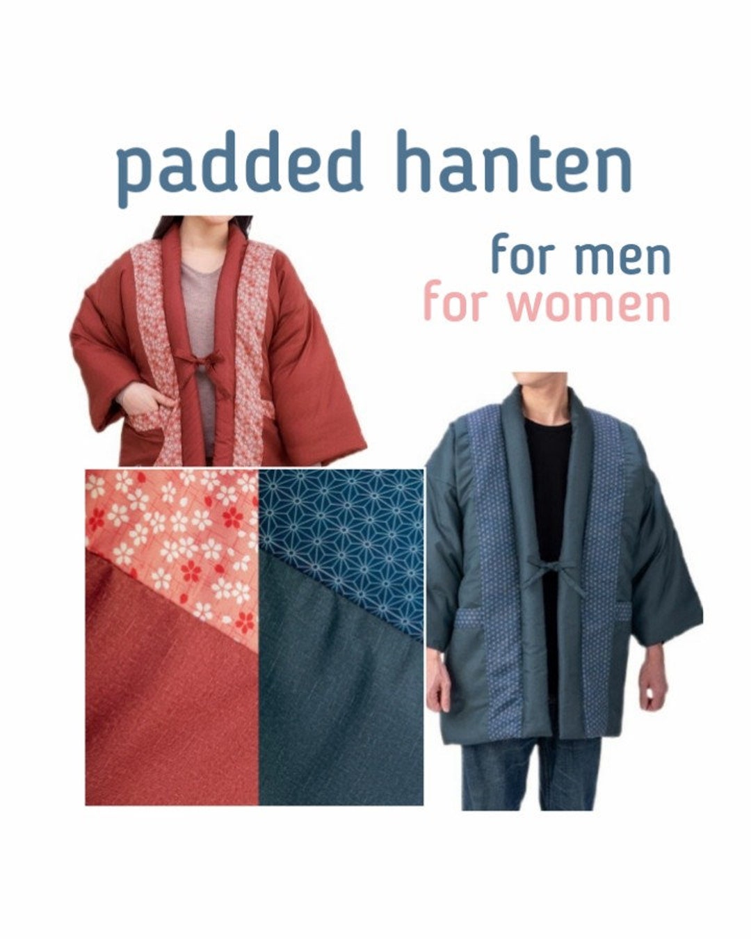 Padded Hanten for Men, for Women - Etsy