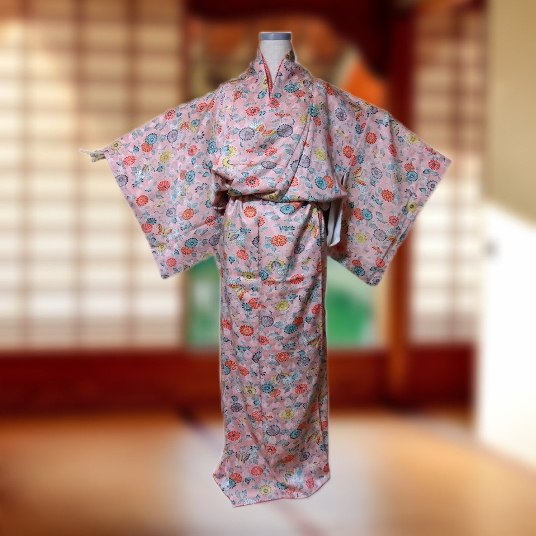 Okinawa Bingata Dyeing Kimono for Women - Etsy