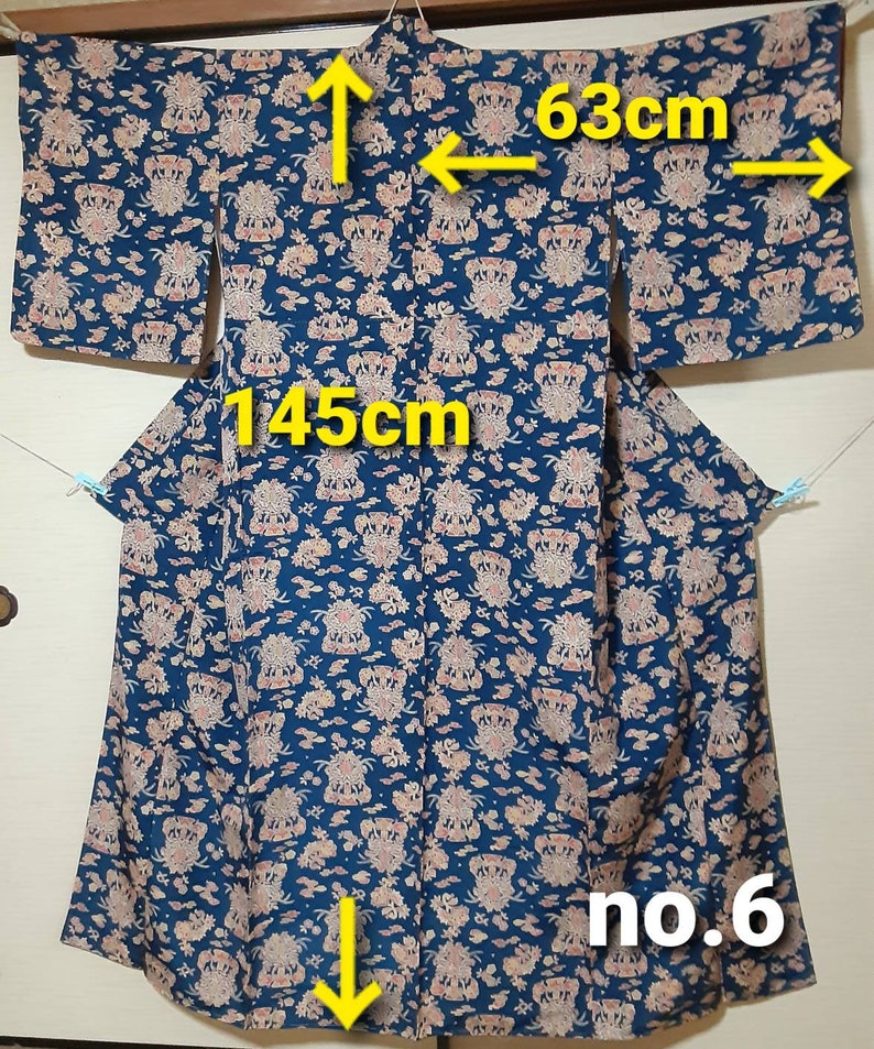 Okinawa Bingata Kimono / Eight Different Patterns - Etsy
