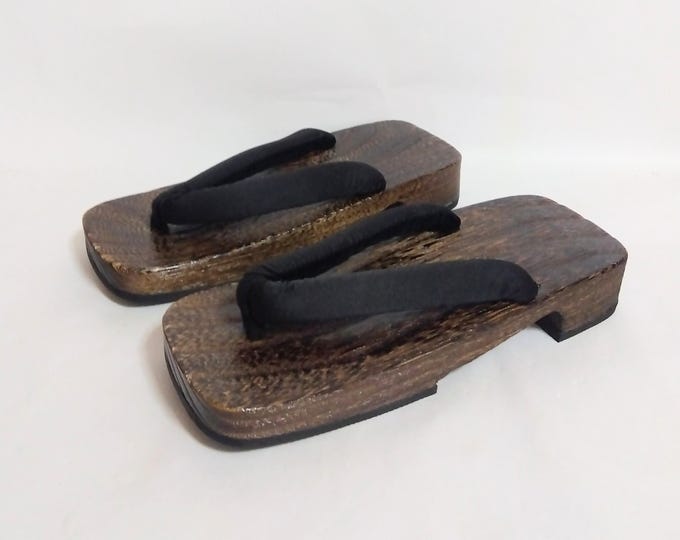 Single-tooth Geta: Japanese Kimono Sandals - Etsy